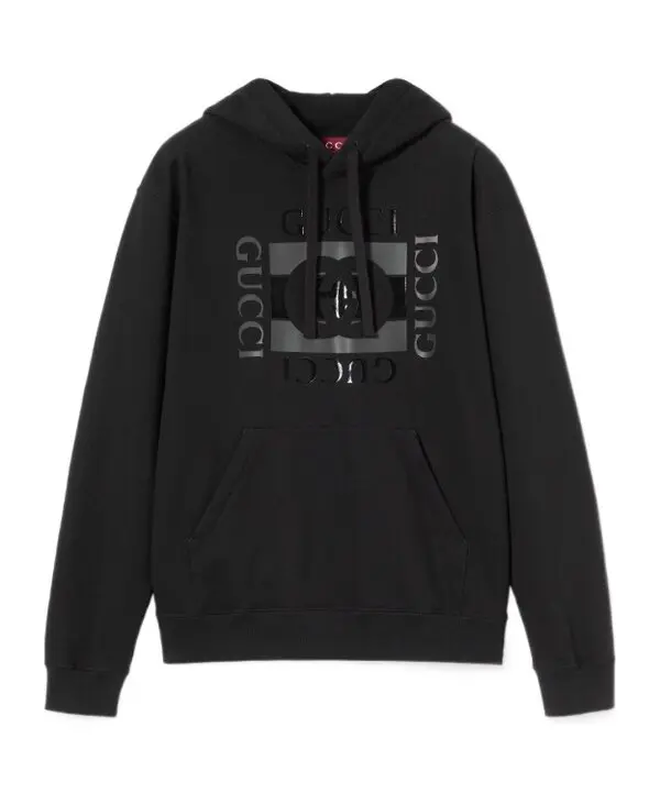 Gucci Printed Jersey Hoodie