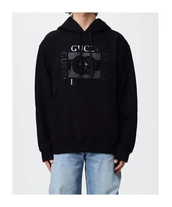 Gucci Printed Jersey Hoodie
