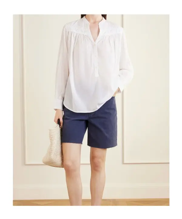 NILI LOTAN Clarys Blouse - Ivory
