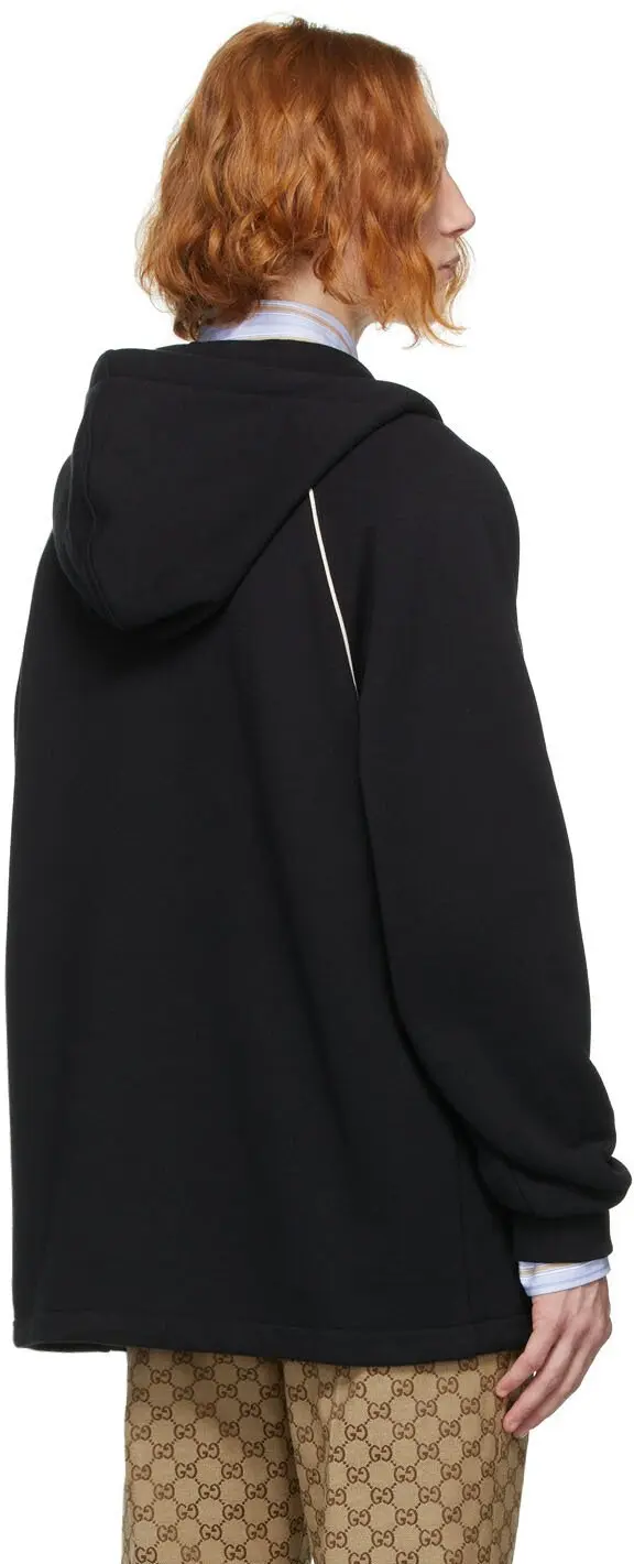 Gucci Cotton Jersey Sweatshirt With Web Detail