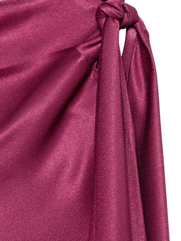 Antonelli Firenze One-shoulder Knotted Cover-up