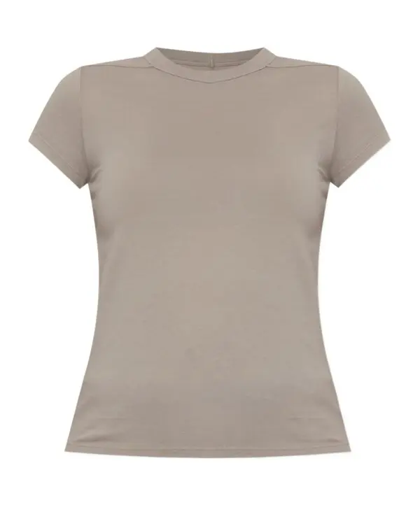Rick Owens Short Sleeve Crewneck T-shirt - Grey