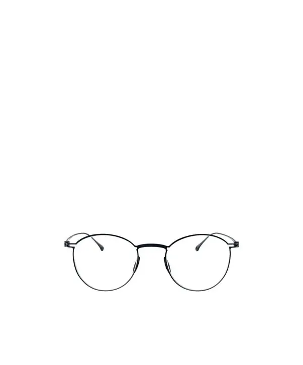 Giorgio Armani Round Frame Glasses - White