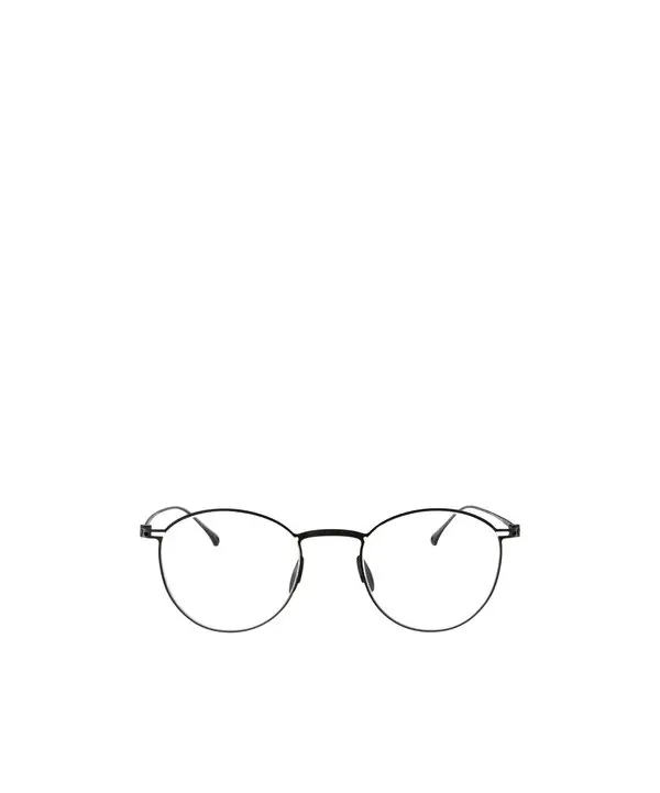Giorgio Armani Round Frame Glasses - White