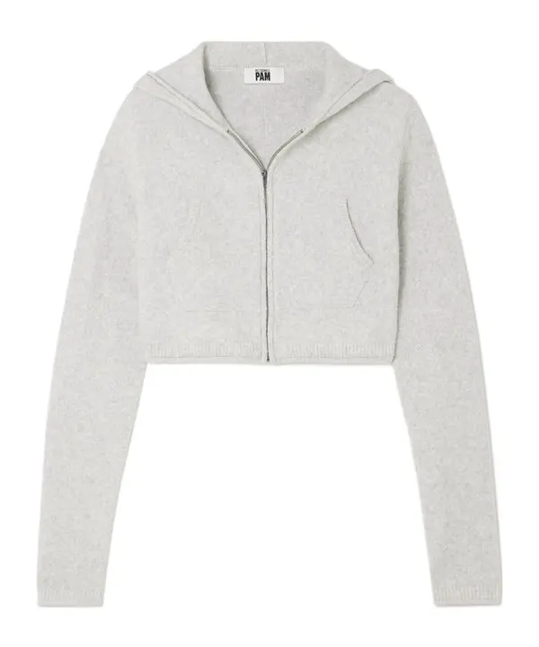 RE/DONE X Pamela Anderson Cropped Hoodie