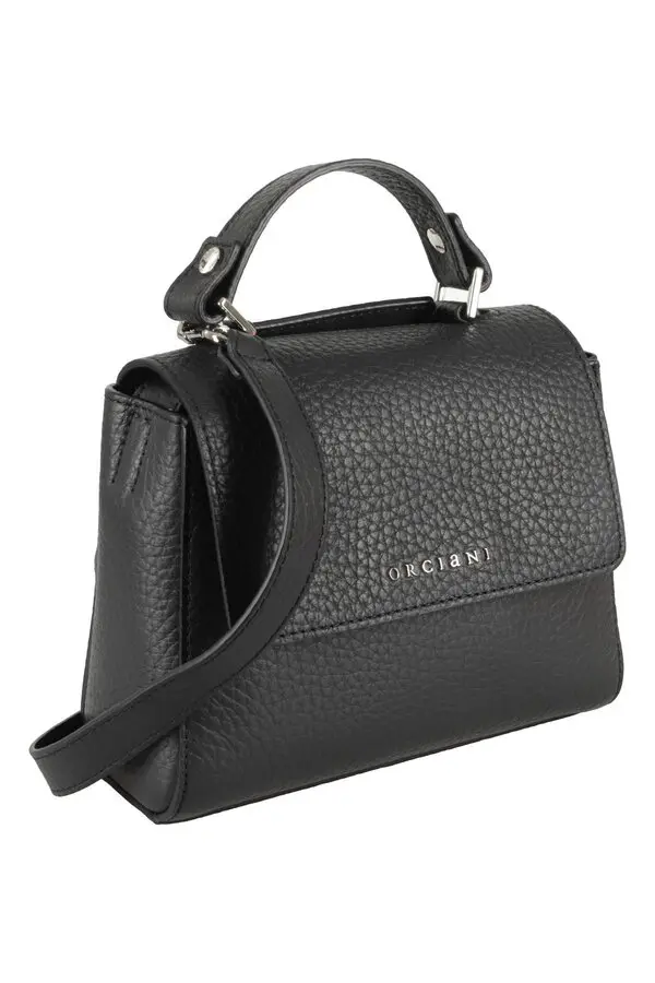 Orciani Sveva Soft Mini Shoulder Bag - Black