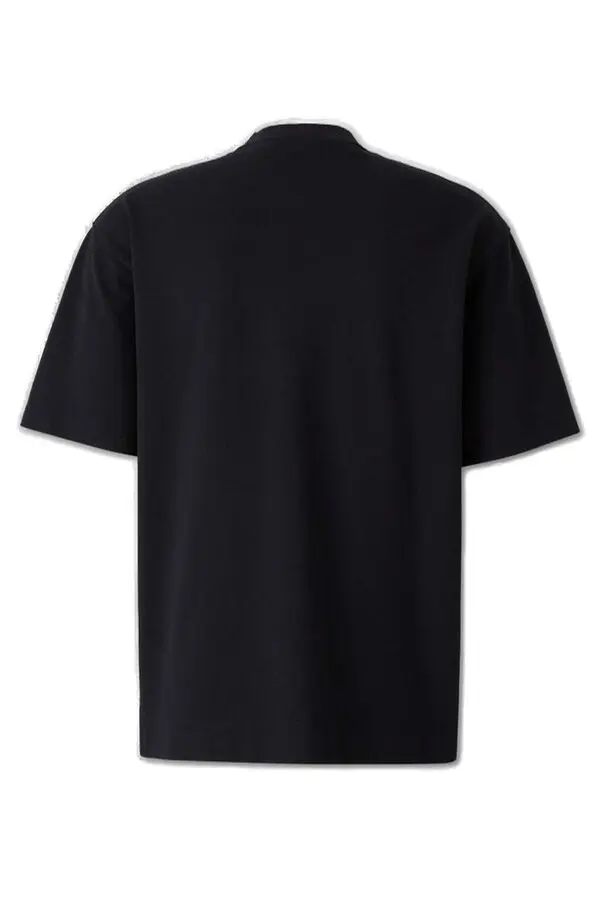 Acne Studios Logo Embroidered T-shirt - No