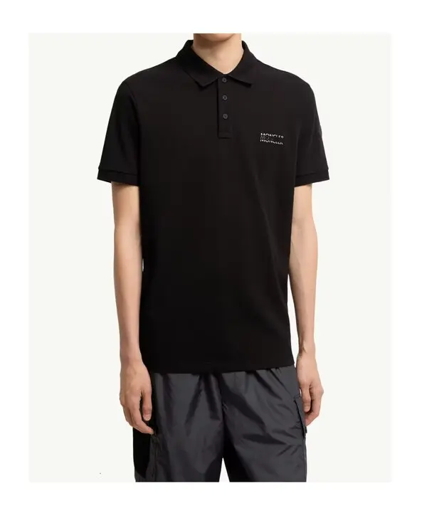 Moncler Logo Patch Short-sleeved Polo Shirt