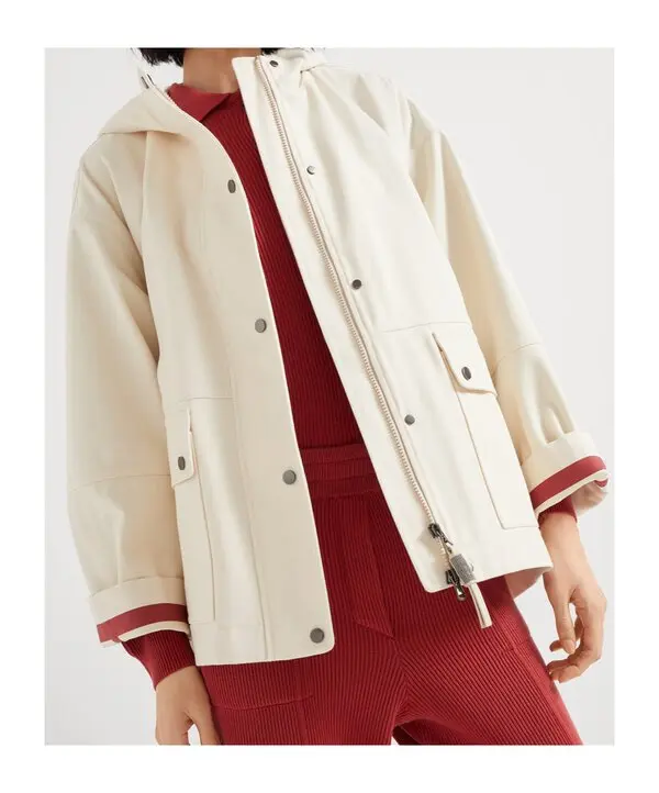 Brunello Cucinelli Zip-up Hooded Jacket