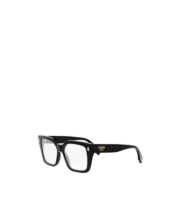 Fendi Square Frame Eyeglasses - Black