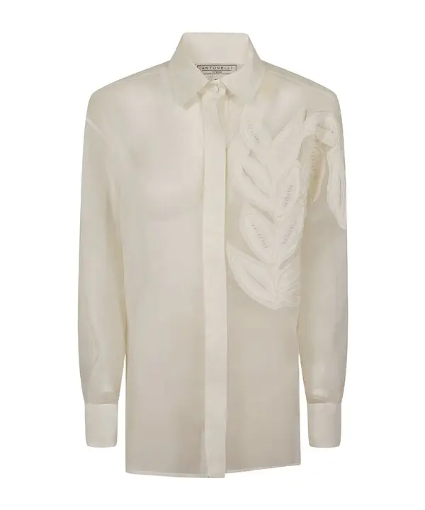 Antonelli Firenze Alessandra Appliqué Shirt