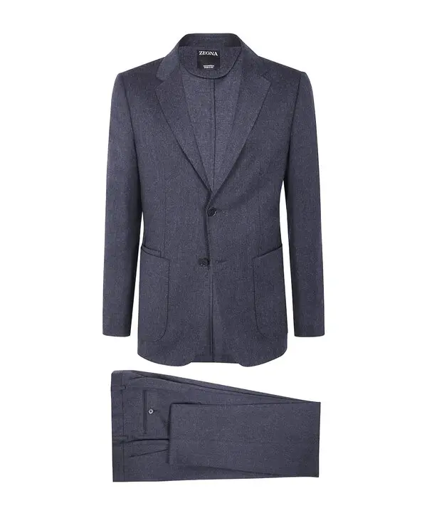 Zegna Two-button Wool Suit - No