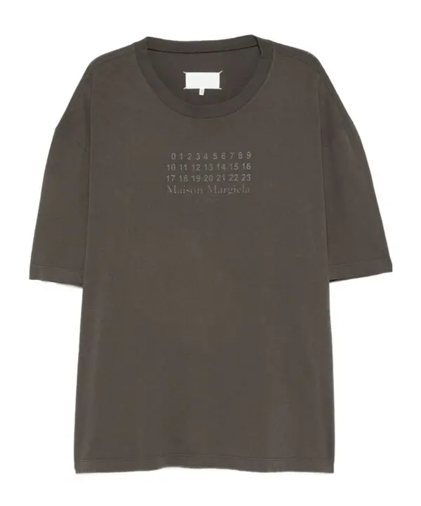 MAISON MARGIELA Jersey T-shirt - Dark Gray