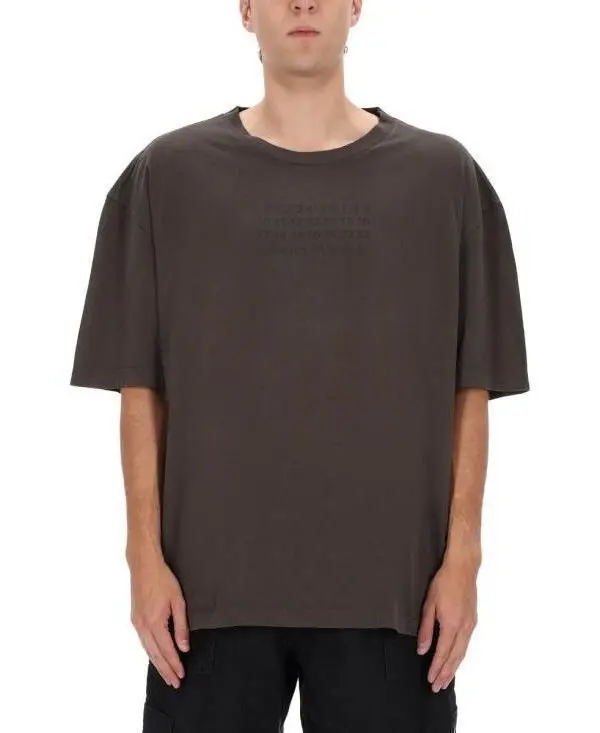 MAISON MARGIELA Jersey T-shirt - Dark Grey