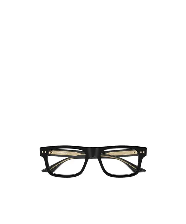 Montblanc Rectangle Frame Eyeglasses - Black