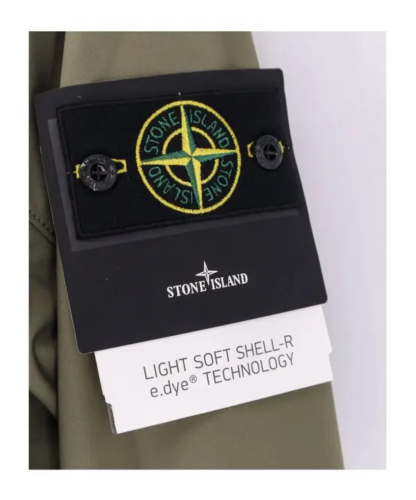 Stone Island Logo Patch Hooded Jacket