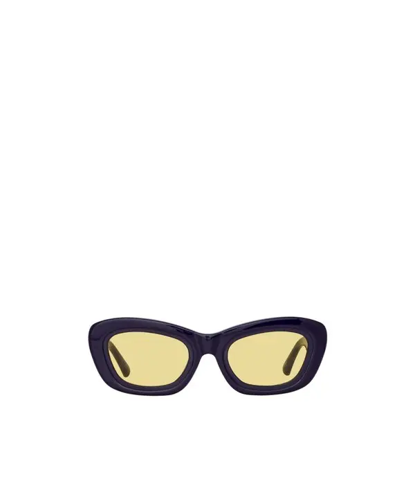 Attico Cat Eye Logo Sunglasses - Purple