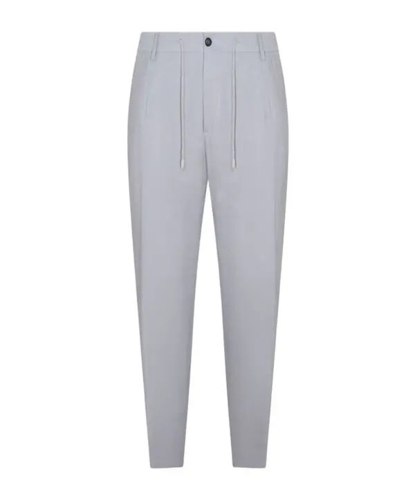 Eleventy Drawstring Waist Pants - Gray
