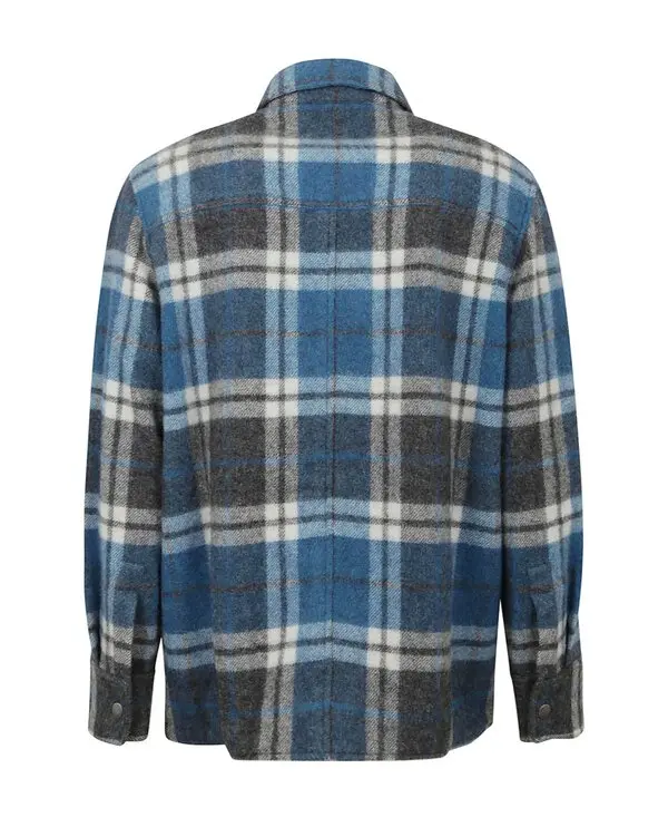 Alanui Checkered Button-up Shirt