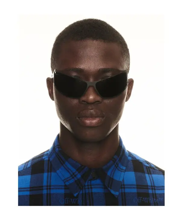 Off-White Luna Wraparound Frame Sunglasses