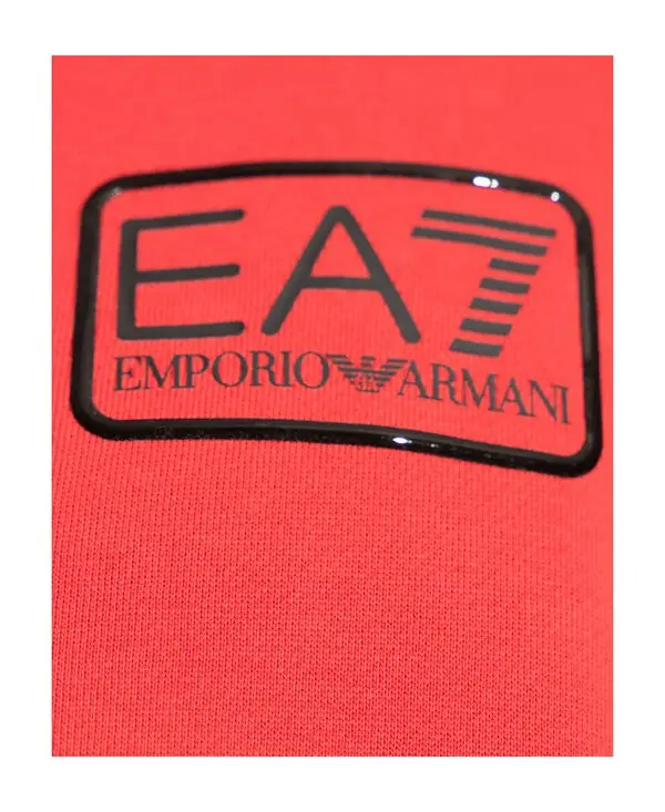 EA7 Zip-up Logo Detail Cardigan