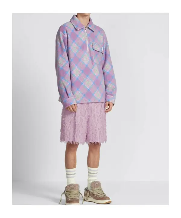 Dior By Erl Long-sleeved Trucker Sweatshirt, Relaxed Fit