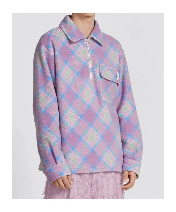 Dior By Erl Long-sleeved Trucker Sweatshirt, Relaxed Fit