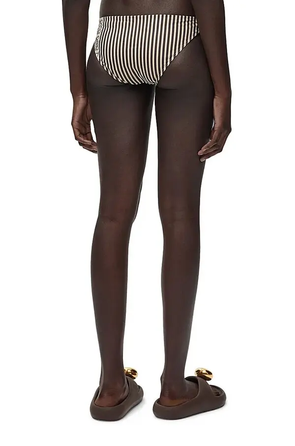 Loewe Bikini Bottoms In Technical Jersey - Black