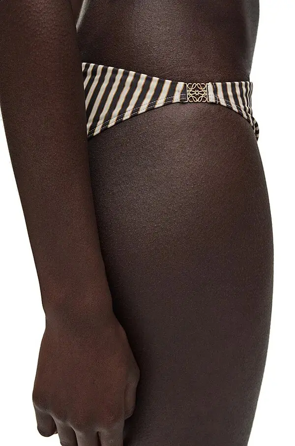 Loewe Bikini Bottoms In Technical Jersey - Black