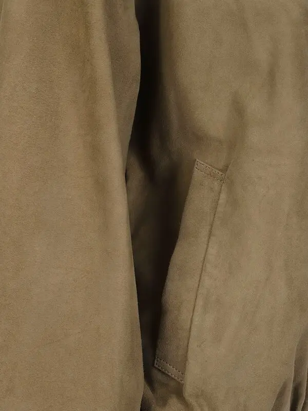 ARMA Loua Leather Zip-up Jacket - No