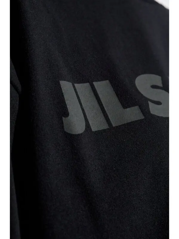 JIL SANDER Logo Print Long Sleeve T-shirt - No