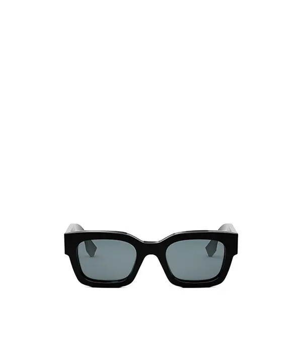 Fendi Rectangular Frame Sunglasses - Black