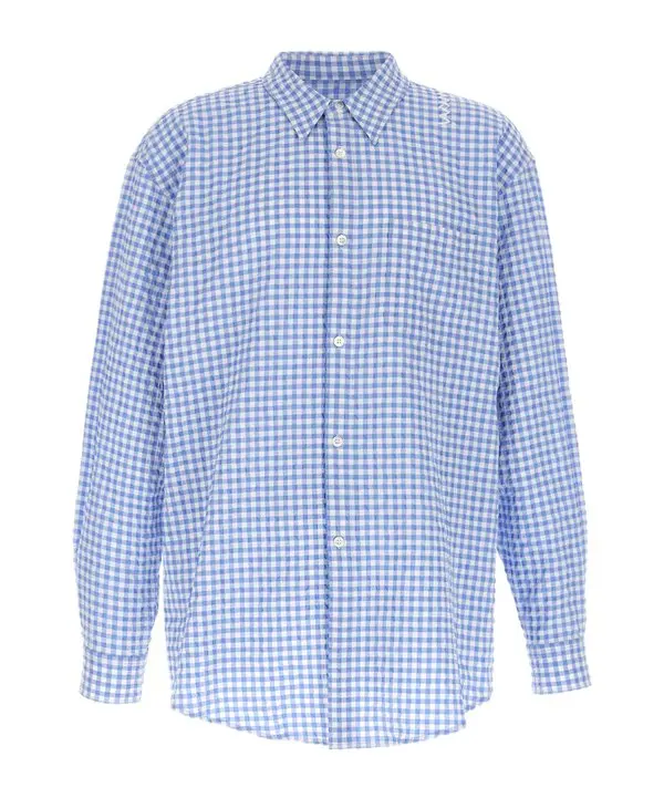 Marni Vichy Printed Long-sleeved Shirt
