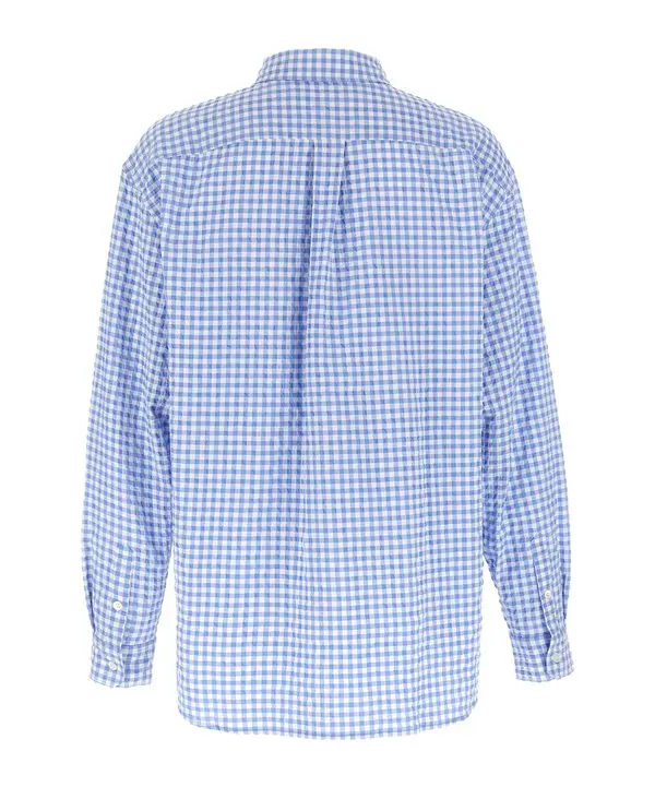Marni Vichy Printed Long-sleeved Shirt