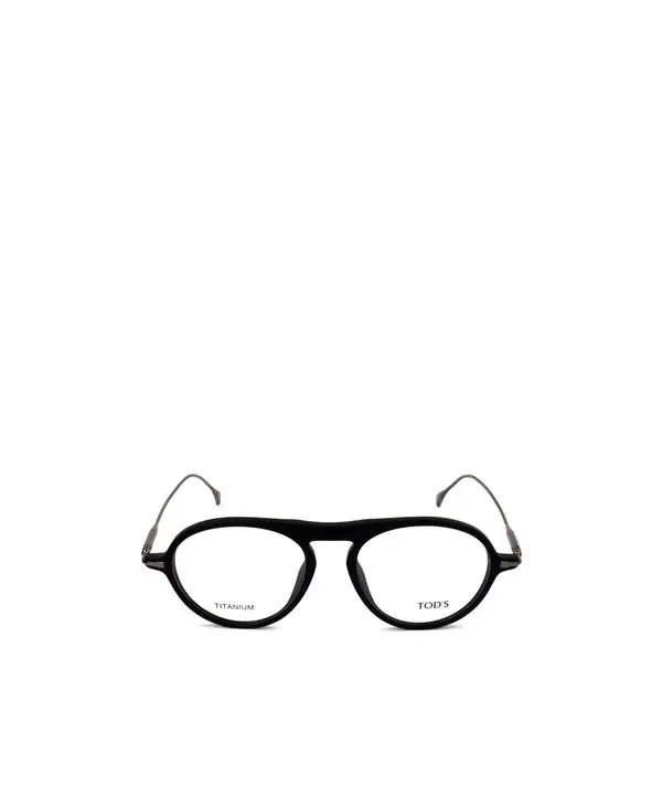 TOD'S Round Frame Eyeglasses - White