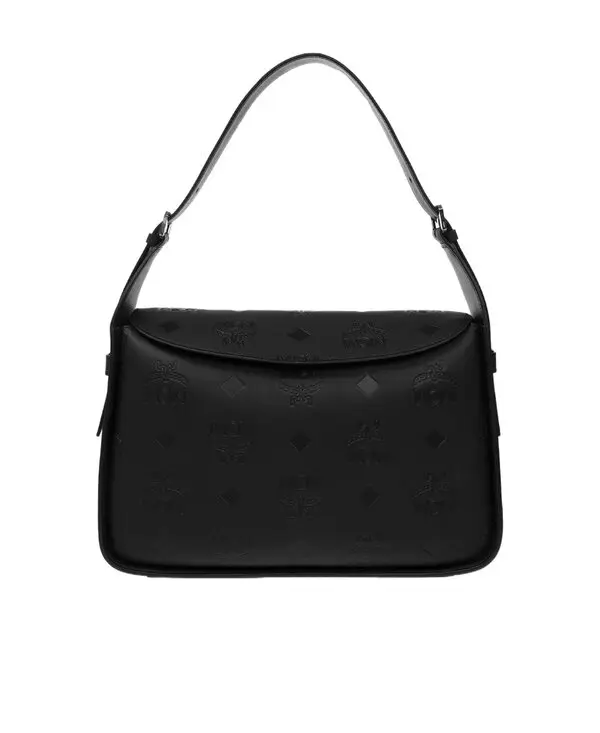 Mcm Large Aren Hobo Leather Tote Bag