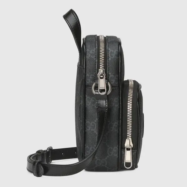 Gucci Logo-patch Zip-fastening Backpack