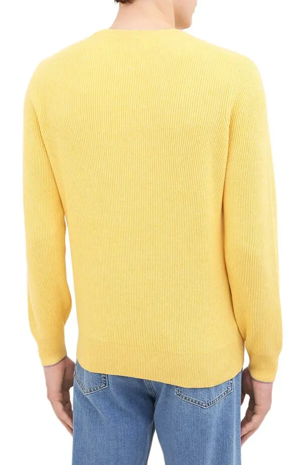 Brunello Cucinelli Ribbed-knit Cashmere Sweatshirt