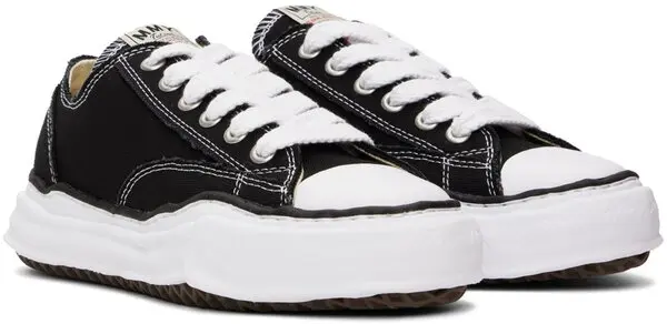 Mihara Yasuhiro Peterson Lace-up Sneakers - Black