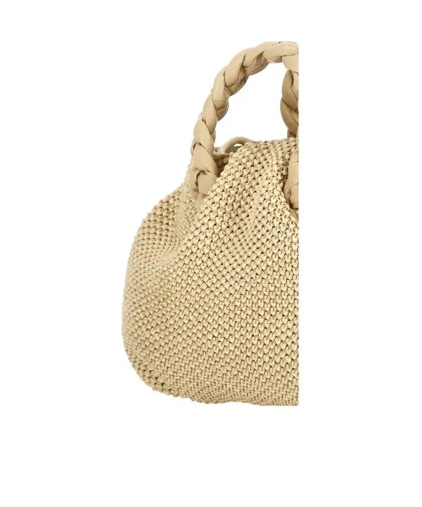 Hereu Medium Bombon Braided-handle Woven Tote Bag