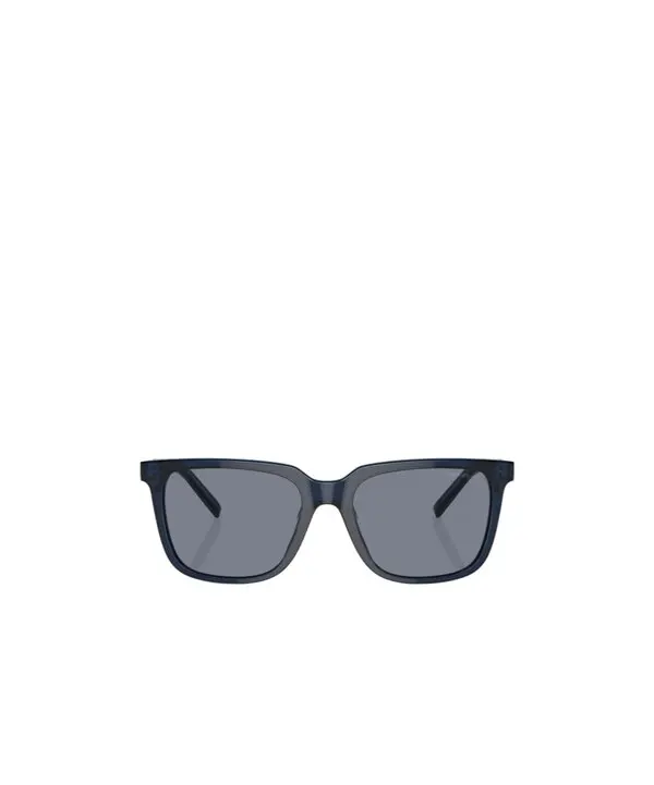 Giorgio Armani Full-rim Logo Sunglasses - Gray