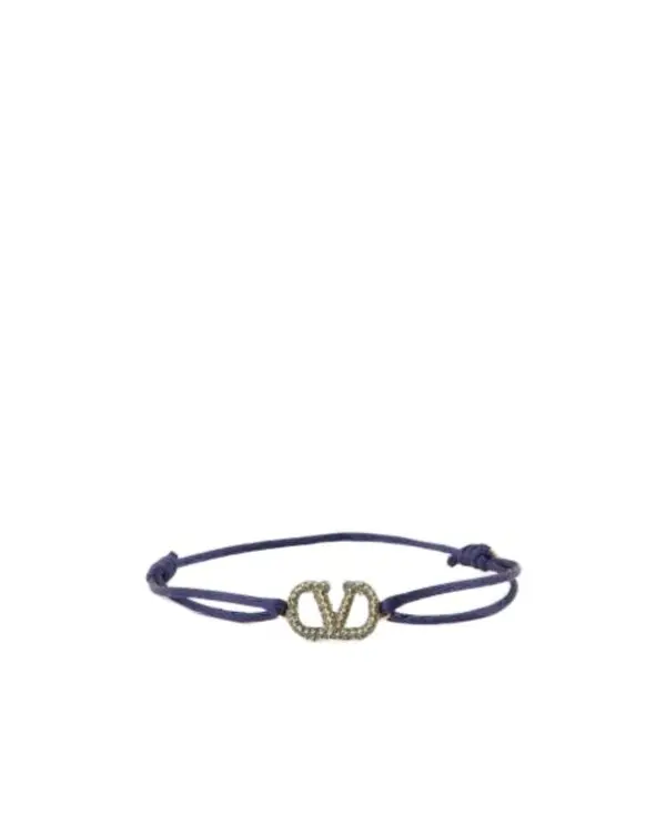 Valentino Garavani Logo Bracelet - Blue