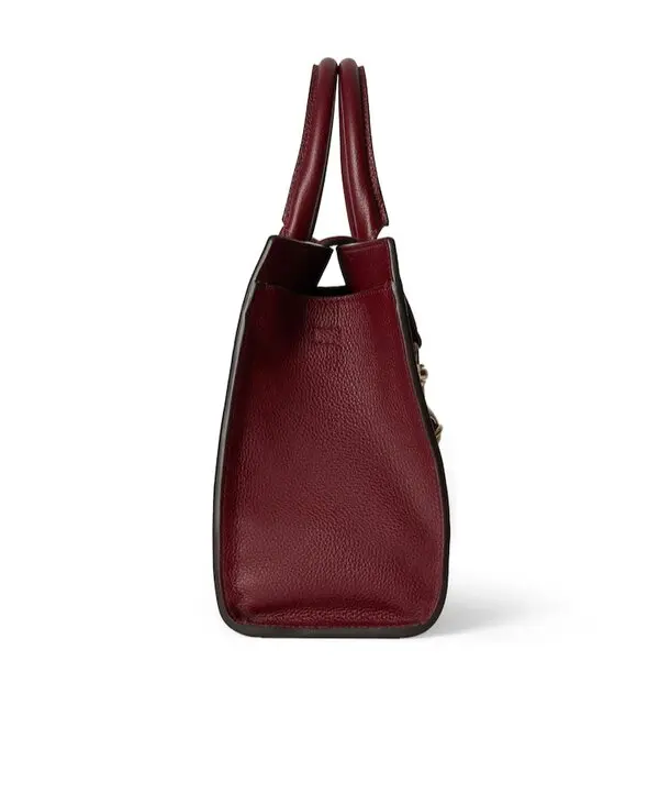 Gucci Medium Tote Bag With Hook Closure - Ancora Red
