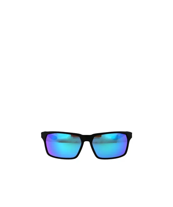 Nike Maverick Rge Rectangle-frame Sunglasses - Black