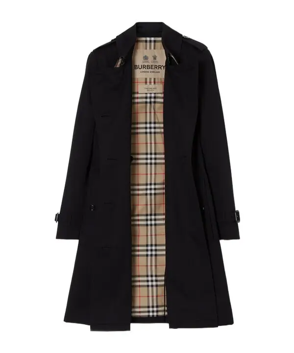 Burberry Double Breasted Belted Trench Coat