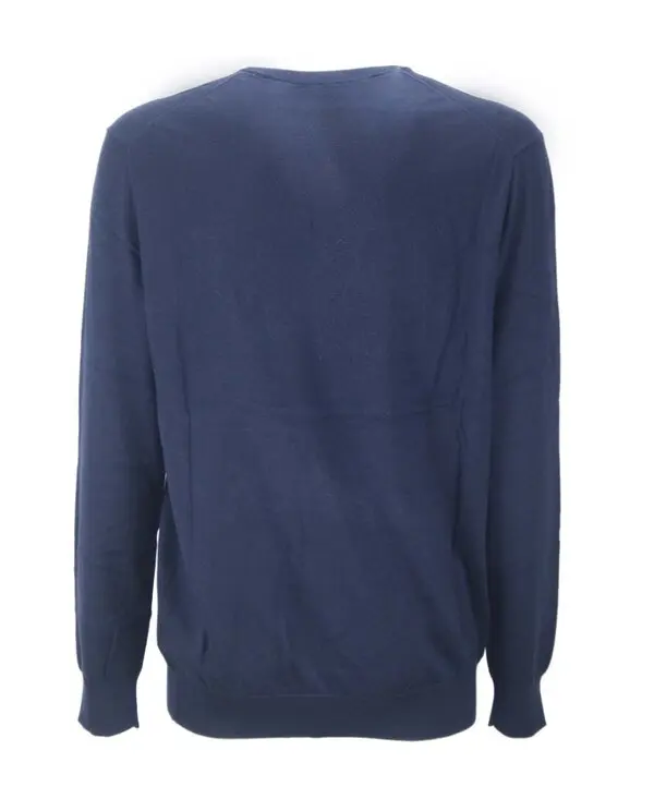 Polo Ralph Lauren V-neck Knitted Jumper With Embroidered Logo