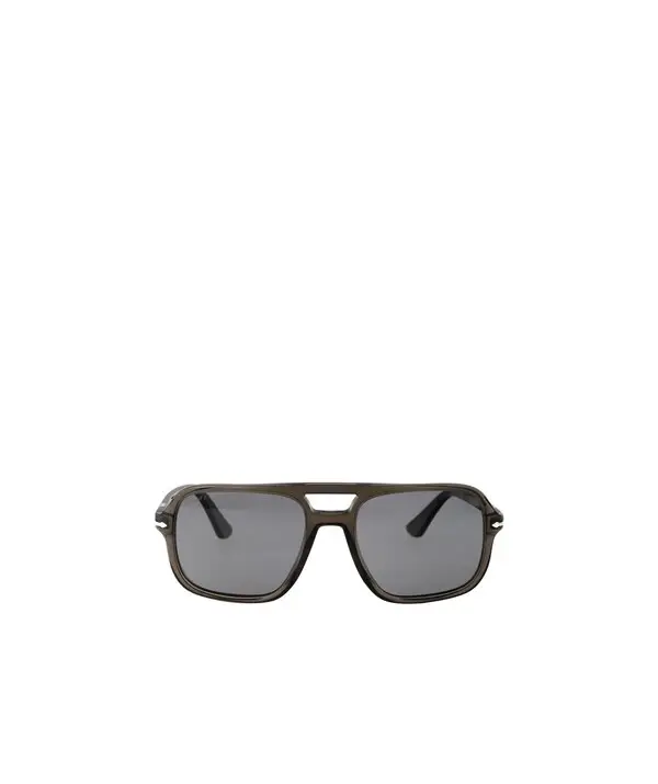 Persol Pilot Frame Sunglasses - Gray