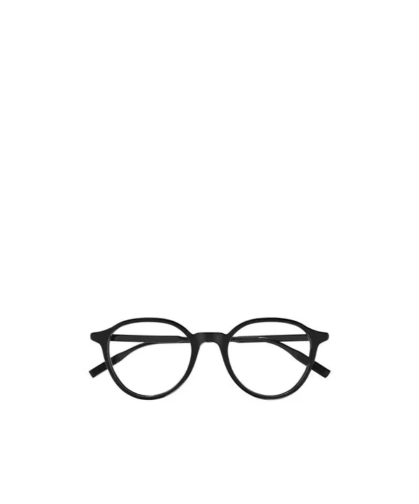 Montblanc Round Frame Eyeglasses - Black