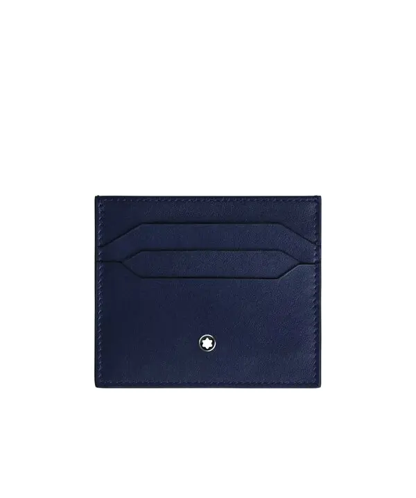 Montblanc Logo Plaque Card Holder - Black
