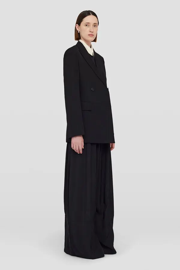 JIL SANDER Long-sleeved Buttoned Shirt With Contrast Collar